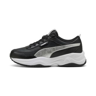 Puma Cilia Mode Metallisch Whisper Sneakers Damen, Schuhe, Schwarz, 35.5