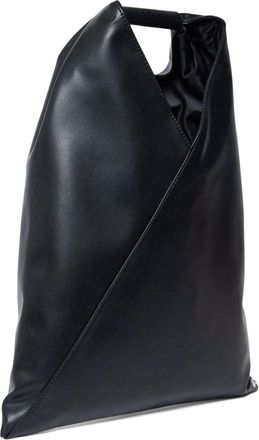 Maison Margiela Kids Tote Bag Japanese Small Black Polyester Handbags Hand