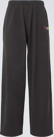 Balenciaga Bedruckte Jogginghose aus Baumwoll-Jersey