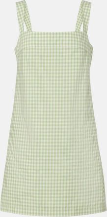SIMKHAI Minikleid Sloan aus einem Baumwollgemisch