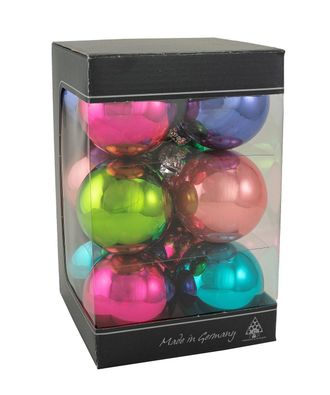 Th&uuml;ringer Glasdesign Glaskugeln D6cm 12er