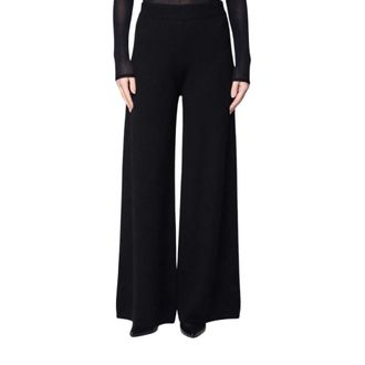 Kaos Weite Strickhose - - Trousers - Damen - Schwarzk - L