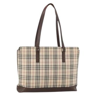 Burberry Pre-owned Vintage Tote Bag - - Pre-owned - Damen - Beige - ONE SIZE