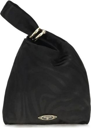 Pucci Femme, Sacs, Noir, Taille: ONE Size Emilio Silk Clutch Bag