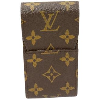 Louis Vuitton Pre-owned Etui Cigarette Monogram Zigarettenetui - - Pre-owned - Herren - Braun - ONE SIZE