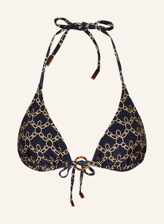 Vilebrequin Triangel-Bikini-Top Flox blau