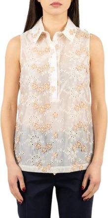 Hanita Femme, Blouses et Chemises, Beige, Taille: 36 FR Camicia