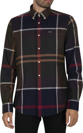 Barbour Herren Dunoon Tailliertes Hemd, Mehrfarbig, M