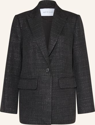 Mrs & Hugs Mrs & Hugs Tweed-Blazer grau