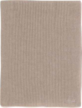 MC2 Saint Barth Wollschal mit Logo - - Accessories - Herren - Beige - ONE SIZE