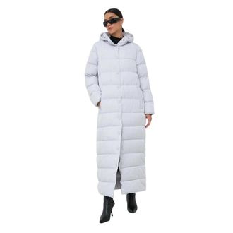 Patrizia Pepe Gesteppte Kapuzenjacke - - Coats - Damen - Grau - S