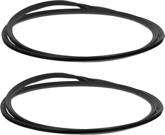 Angoily 2 St&uuml;ck Salon Stuhl Gummi Basisdichtung Rutschfester Flexibler Stuhlbeinschoner f&uuml;r Friseurst&uuml;hle Stabilisierende Bodenmatte f&uuml;r Salon Stuhl und Schut