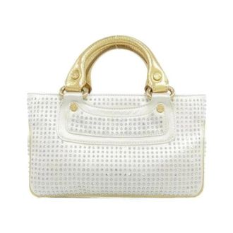Celine Pre-owned Boogie Satin Handtasche - - Pre-owned - Damen - Wei&szlig; - ONE SIZE