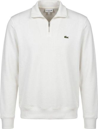 Lacoste Herren Sweatshirt mit Troyerkragen