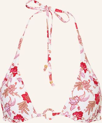 Seafolly Triangel-Bikini-Top Summer Chintz rosa
