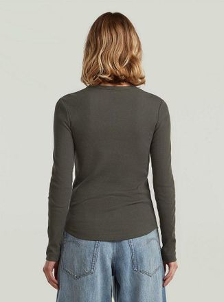 G-Star T-Shirt Henley Slim T-Shirt