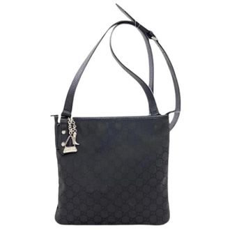 Gucci Pre-owned Nylon Schultertasche - - Pre-owned - Damen - Schwarzk - ONE SIZE