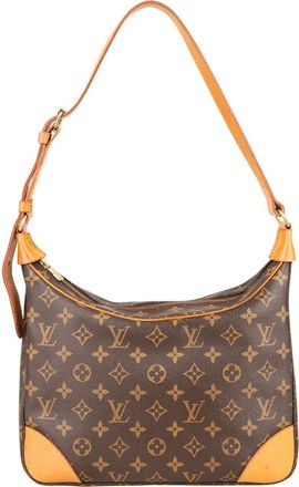 Louis Vuitton Crossbody Bags - Louis Vuitton Canvas Monogram Boulogne Crossbody B - Gr. unisize - in Braun - f&uuml;r Damen