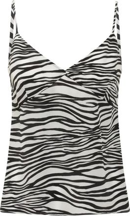 Max Mara Femme, Tops, Multicolore, Taille: 36 FR Zembra Print Sleeveless Top