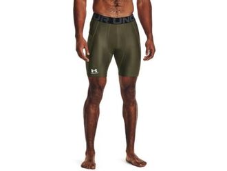 Under Armour Armour Heatgear Compression Shorts, (390) Marine Od Vert/Blanc, Small Haut Homme