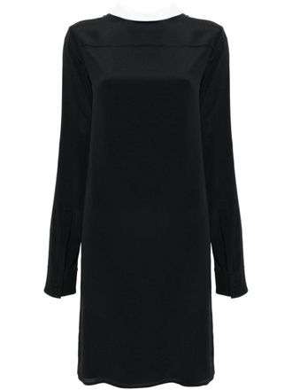 N&deg;21 robe &agrave; volants au dos - Noir