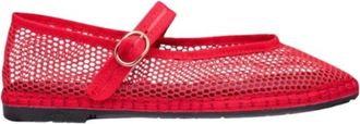 Flabelus Femme, Chaussures, Rouge, Taille: 40 EU Isabella Mesh Mary Jane