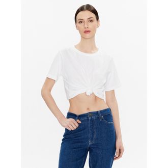 Calvin Klein T-Shirt K20K205410 Wei&szlig; Regular Fit