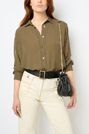 Gerard Darel Chemise fluide &agrave; rayures - CLYDE - Beige