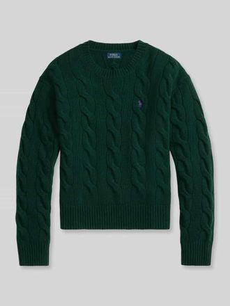 Polo Ralph Lauren Kaschmirpullover mit Zopfmuster