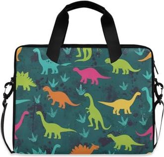 Alaza Sac pour ordinateur portable de 40,6 &agrave; 15,6 pouces, sac &agrave; bandouli&egrave;re mignon pour ordinateur portable de 40,6 &agrave; 15,6 cm, sac fourre-tout pour femme, h