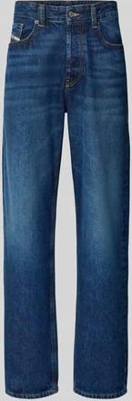 Diesel Straight Fit Jeans aus reiner Baumwolle