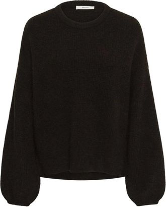 Gestuz Femme, Pulls, Brun, Taille: 42 FR Maille col rond