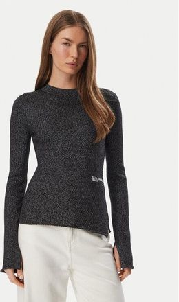 Karl Lagerfeld Pullover B4W18005 Schwarz Slim Fit