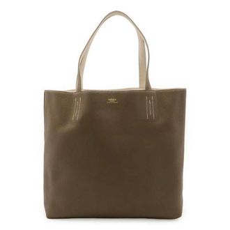 Herm&egrave;s Pre-owned Double Sens 36 Tote Bag Reversible - - Pre-owned - Damen - Braun - ONE SIZE