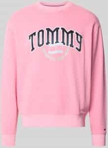 Tommy Jeans Relaxed Fit Sweatshirt aus reiner Baumwolle