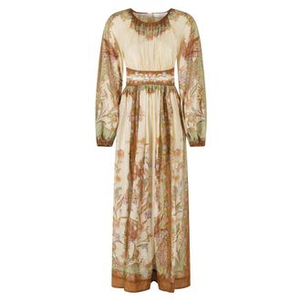Zimmermann Indra Waisted Maxi Dress - - Dresses - Damen - Mehrfarbig - XS