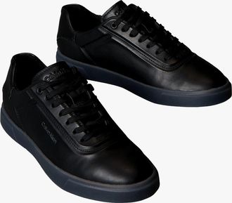 Calvin Klein Basket en cuir lisse