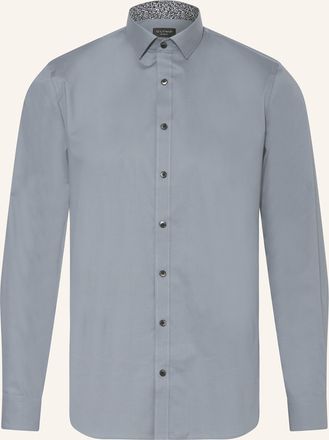Olymp Hemd No. Six Super Slim grau