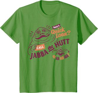 Star Wars Jabba The Hutt Need A Quick Loan T-Shirt