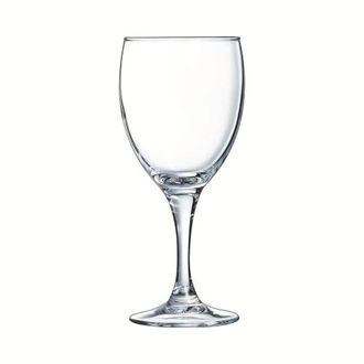 Arcoroc Collection Elegance - 6 verres à pied 19 cl en verre - Usage professionnel - Fabrication France - Emballage renforcé, adapté à la vente en ligne