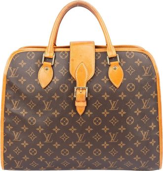Louis Vuitton Crossbody Bags - Louis Vuitton Canvas Monogram Rivoli Handbag - Gr. unisize - in Braun - f&uuml;r Damen