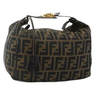 Fendi Sac &agrave; main vintage Pre-owned - Femme - Pre-owned - Brun - Taille: ONE Size
