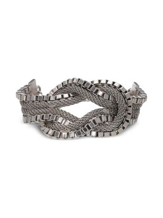 Anne Fontaine knot bracelet - Silber