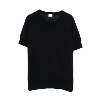 C.T. Plage Round-Neck Strickwaren - - Knitwear - Damen - Schwarzk - M
