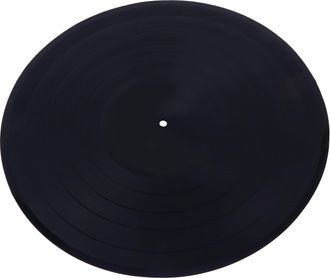 BESPORTBLE Retro Silikon Untersetzer und Tischmatte mit Rutschfester Vinyl Schallplatten Oberfl&auml;che Hitzebest&auml;ndig und Pflegeleicht als Kreatives Home Placemats 