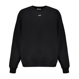 Off-white Logo Sweatshirt - - Sweatshirts & Hoodies - Herren - Schwarzk - L