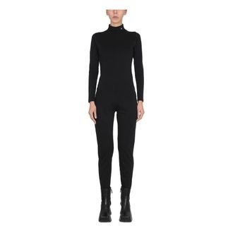 Raf Simons Jersey Jumpsuit - - Jumpsuits & Playsuits - Damen - Schwarzk - S