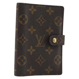 Louis Vuitton Pre-owned Day Planner Cover - - Pre-owned - Damen - Braun - ONE SIZE