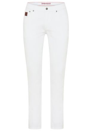 Bruno Banani Straight-Jeans BRUNO BANANI Hutch, Herren, Gr. 30, L&auml;nge 34, wei&szlig;, Denim/Jeans, Obermaterial: 98% Baumwolle, 2% Elasthan, unifarben, normal lang, Jean