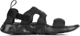 Nike Flache Sandalen - - Sport - Damen - Schwarzk - 35 1/2 EU